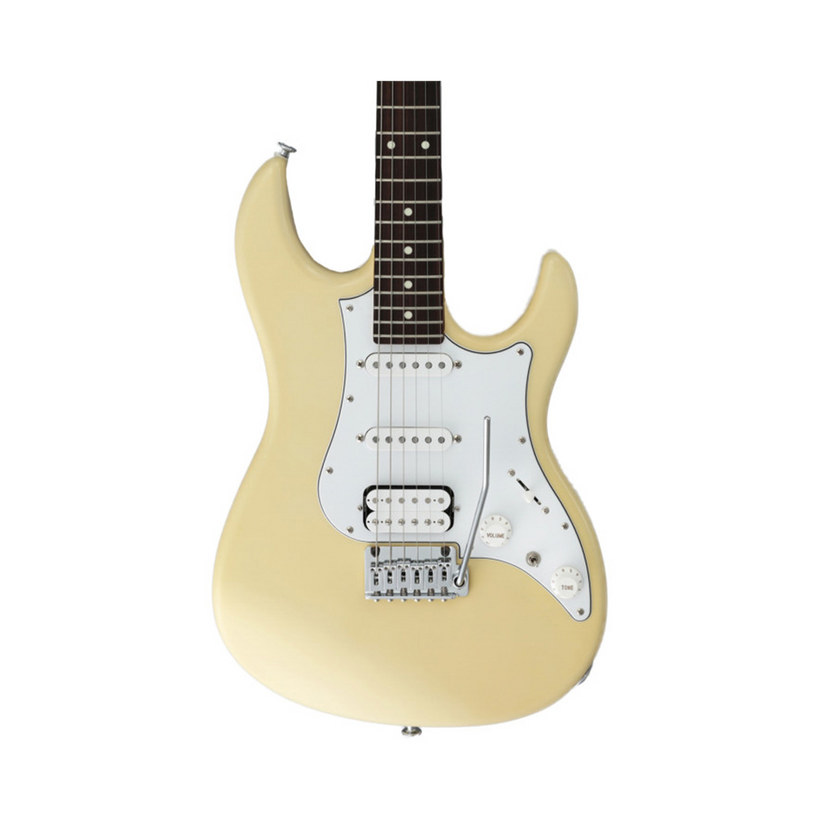 FGN JOS2-TD-R/IV Odyssey Ivory Electric Guitar with Gig Bag – Music ...