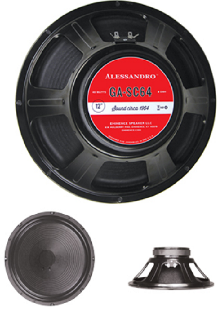 Eminence SIGNATURE GA-SC64 12in 40w 8 Ohm Guitar Speaker – Music Connection